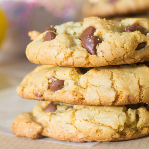 Crowd Pleaser Chocolate Chip Cookie Dough Dip | Rosalynn Daniels