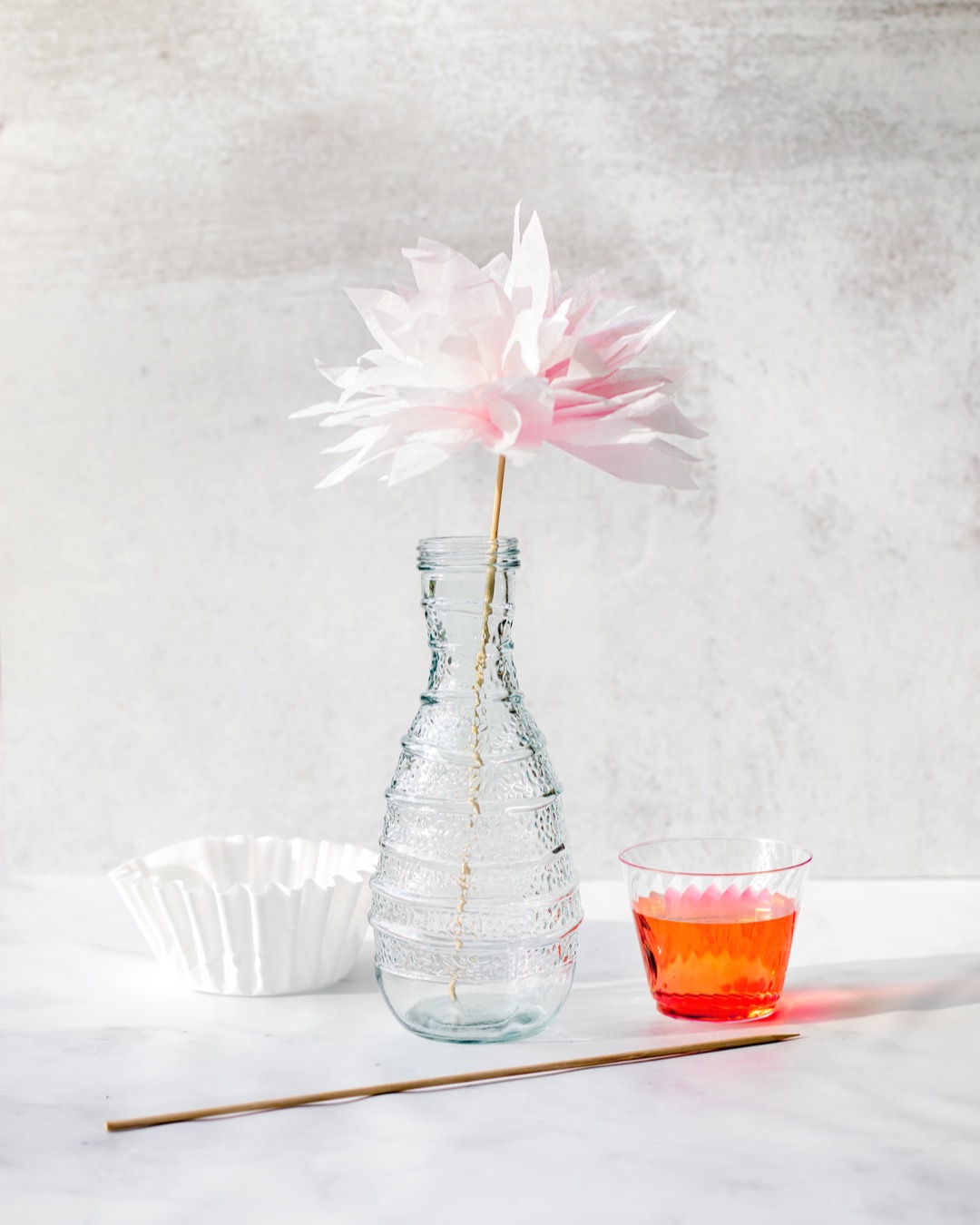 DIY Coffee Filter Flowers | Rosalynn Daniels
