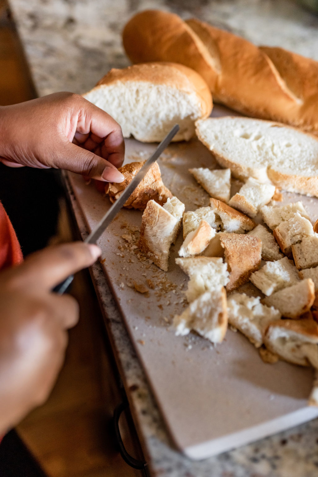 Overnight Bread Pudding | Rosalynn Daniels