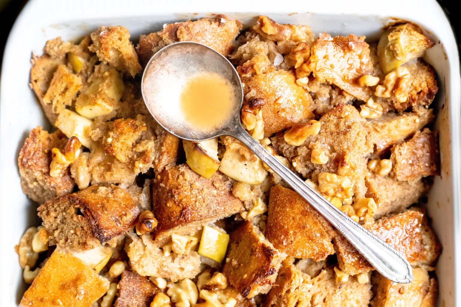 Overnight Bread Pudding | Rosalynn Daniels