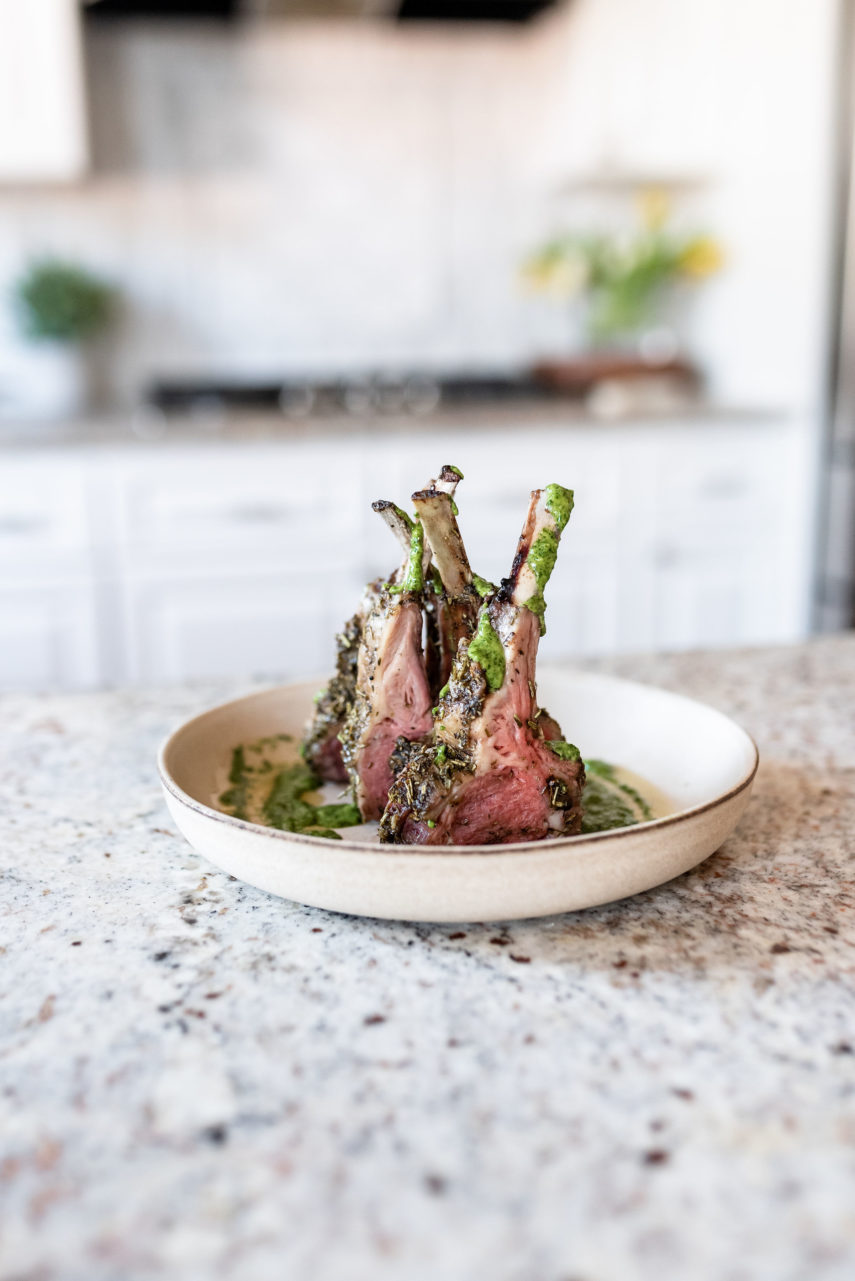 How to cook a rack of lamb in the oven or the grill | Rosalynn Daniels